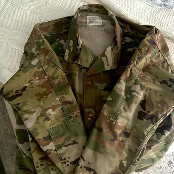Shirts | Army Ocp Camo Jacketblouse | Poshmark